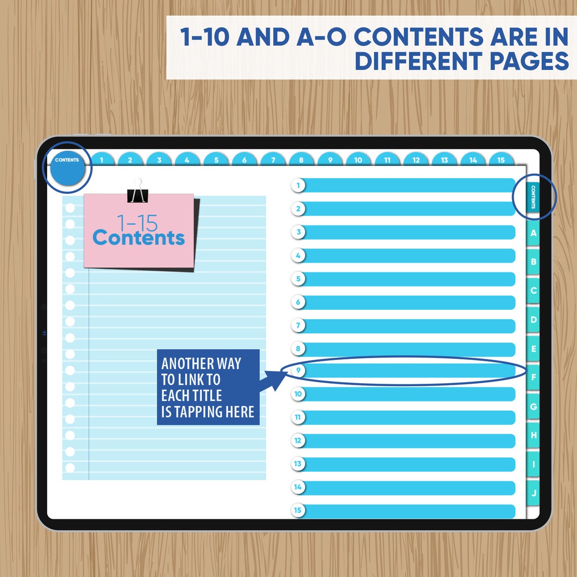 DIGITAL 25-index Notebooks in Landscape 20 Noting Stickers - Etsy