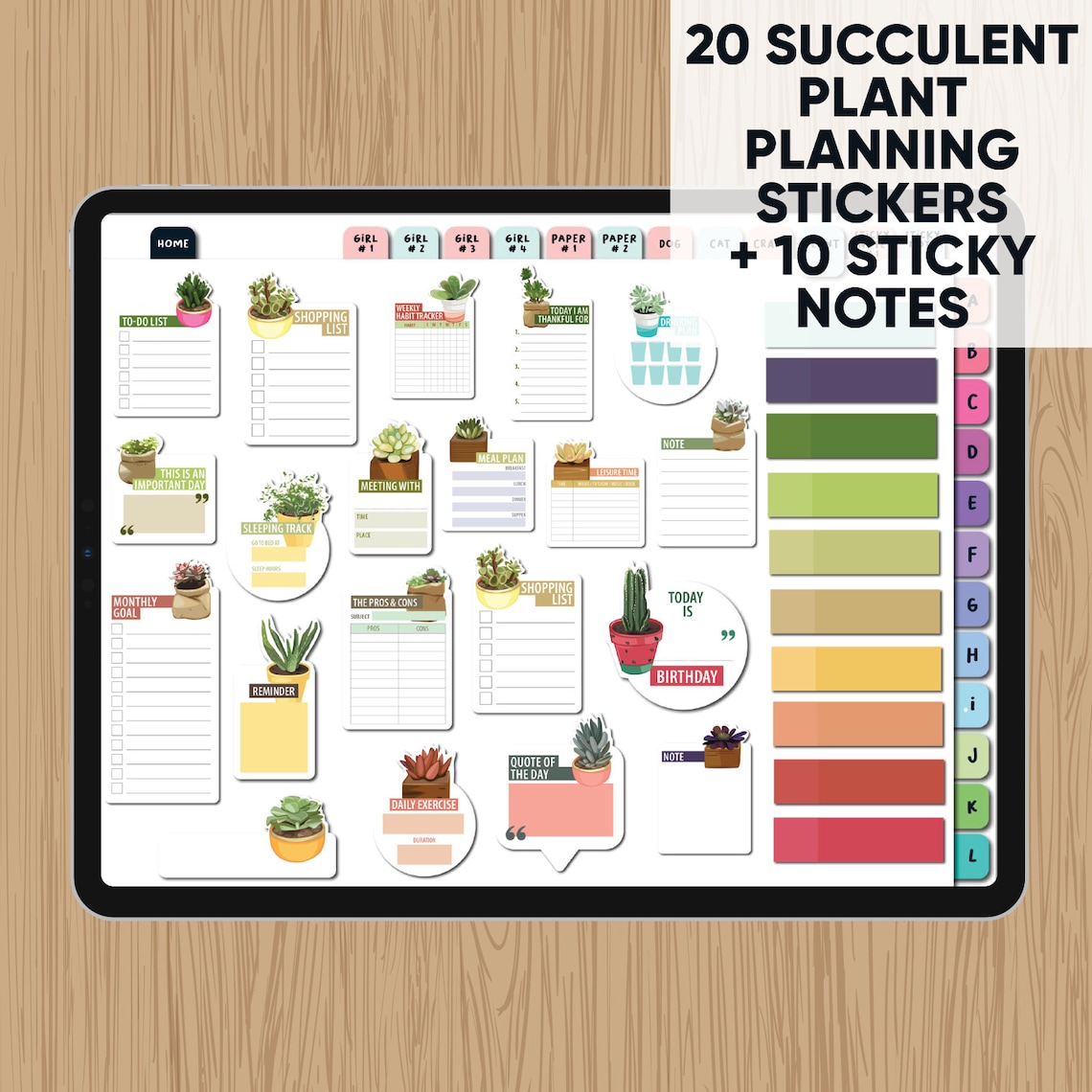 The DIGITAL Landscape Sticker Big Book - 303 Planning Stickers in 12 ...