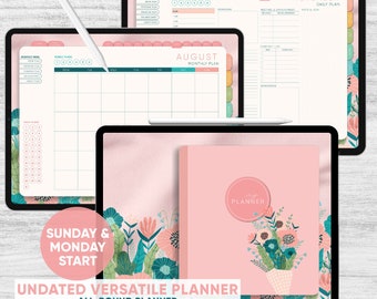 The Versatile Planner Undated All-round Planner for Your Work and ...
