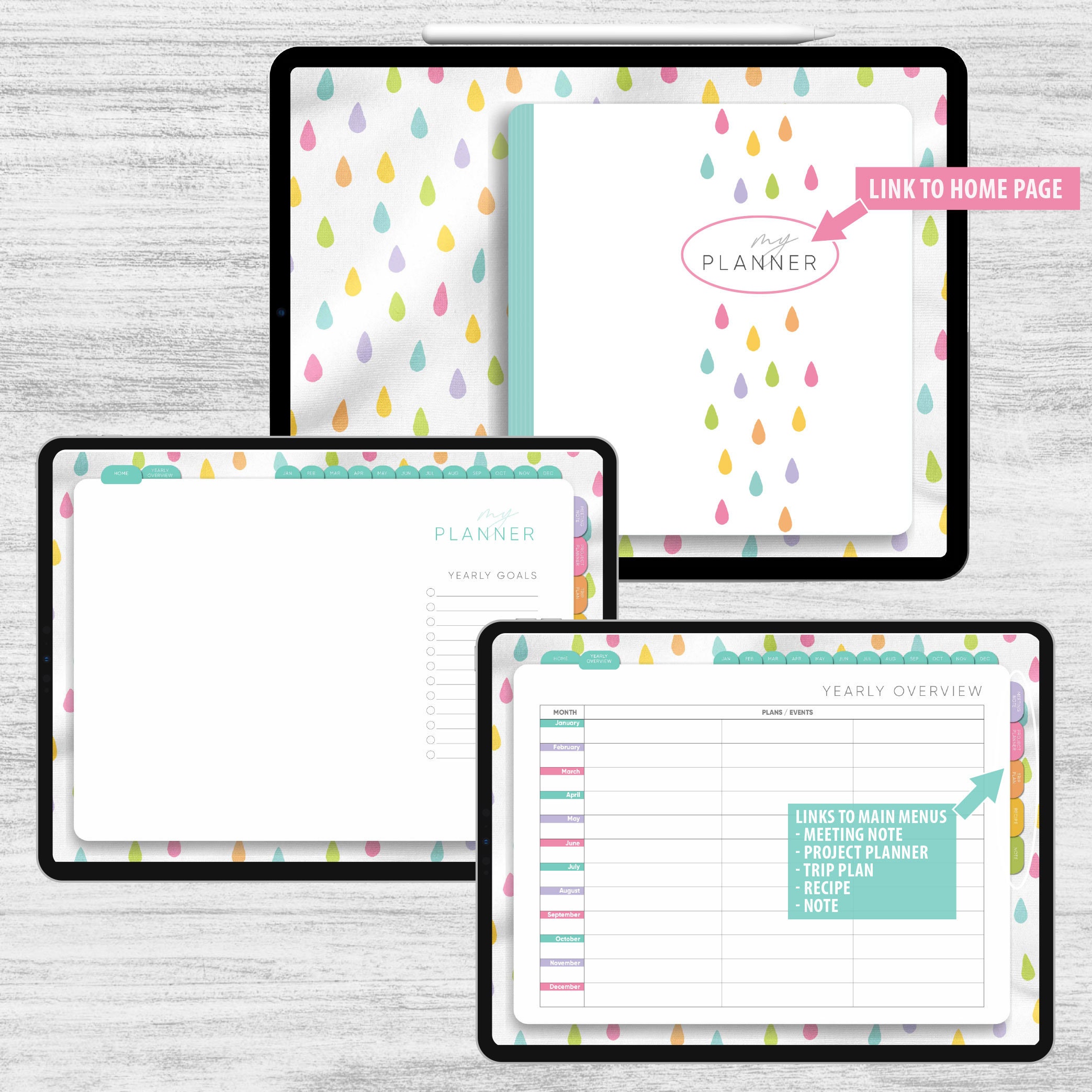 The Versatile Planner Undated All-round Planner for Your | Etsy