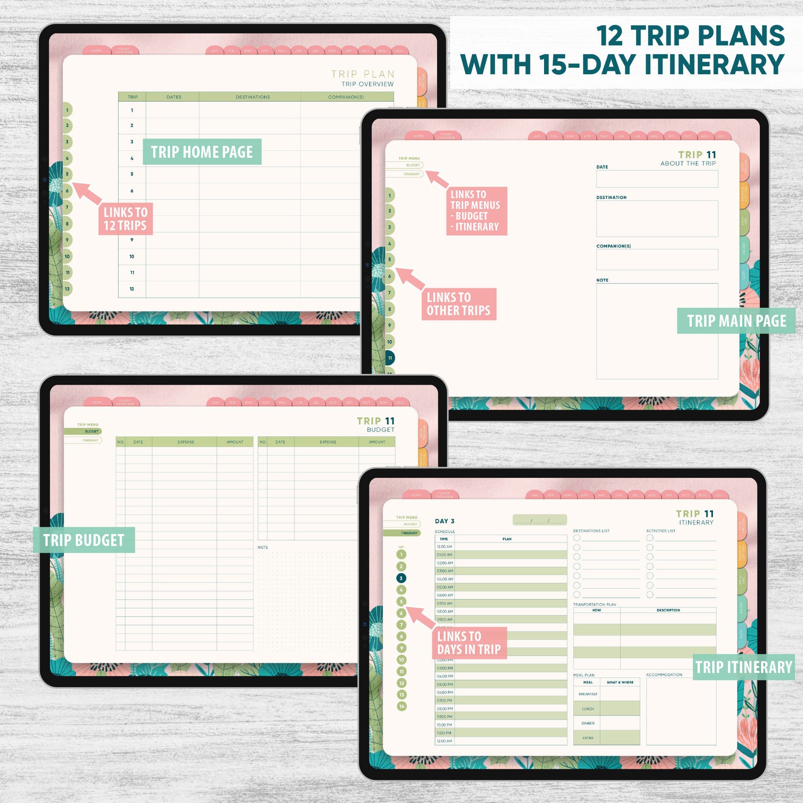 The Versatile Planner Undated All-round Planner for Your - Etsy