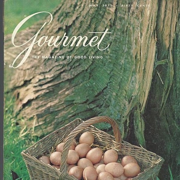 Gourmet Magazine - Etsy