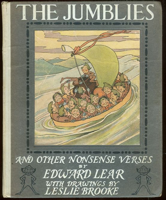 Edward Lear Nonsense Books Jumblies, Nonsense Book and Coloring Book - Etsy