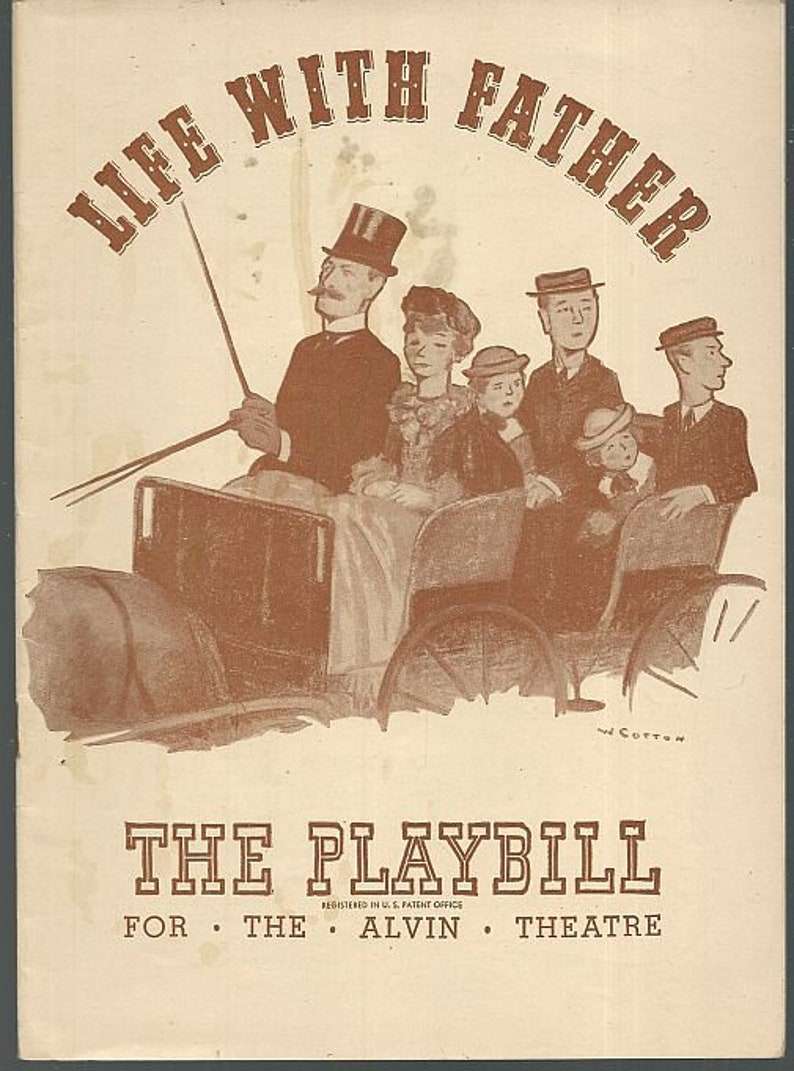 Vintage Theater Playbills New York City Broadway 1947 Season Oscar ...