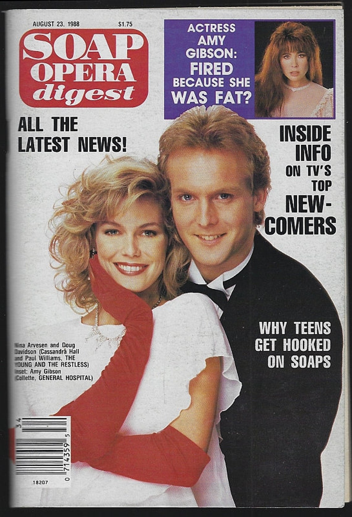 Soap Opera Digest Magazine 1988 General Hospital Young and - Etsy
