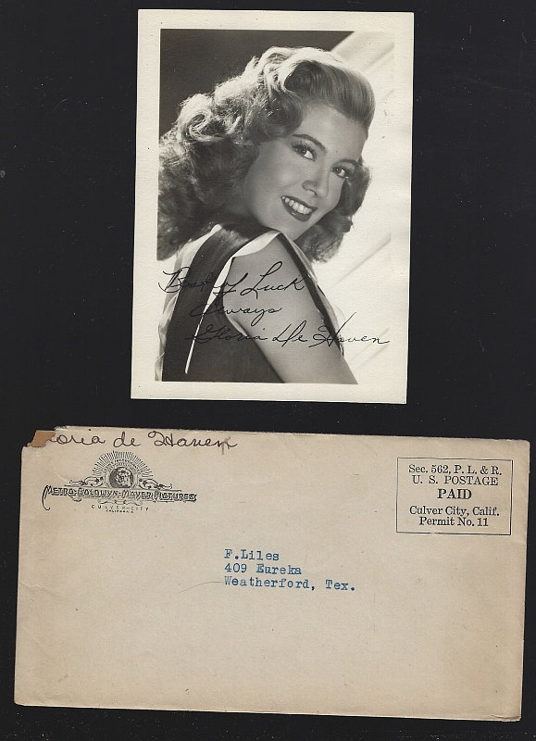 Movie Actresses Original Studio Signed Photographs Original - Etsy