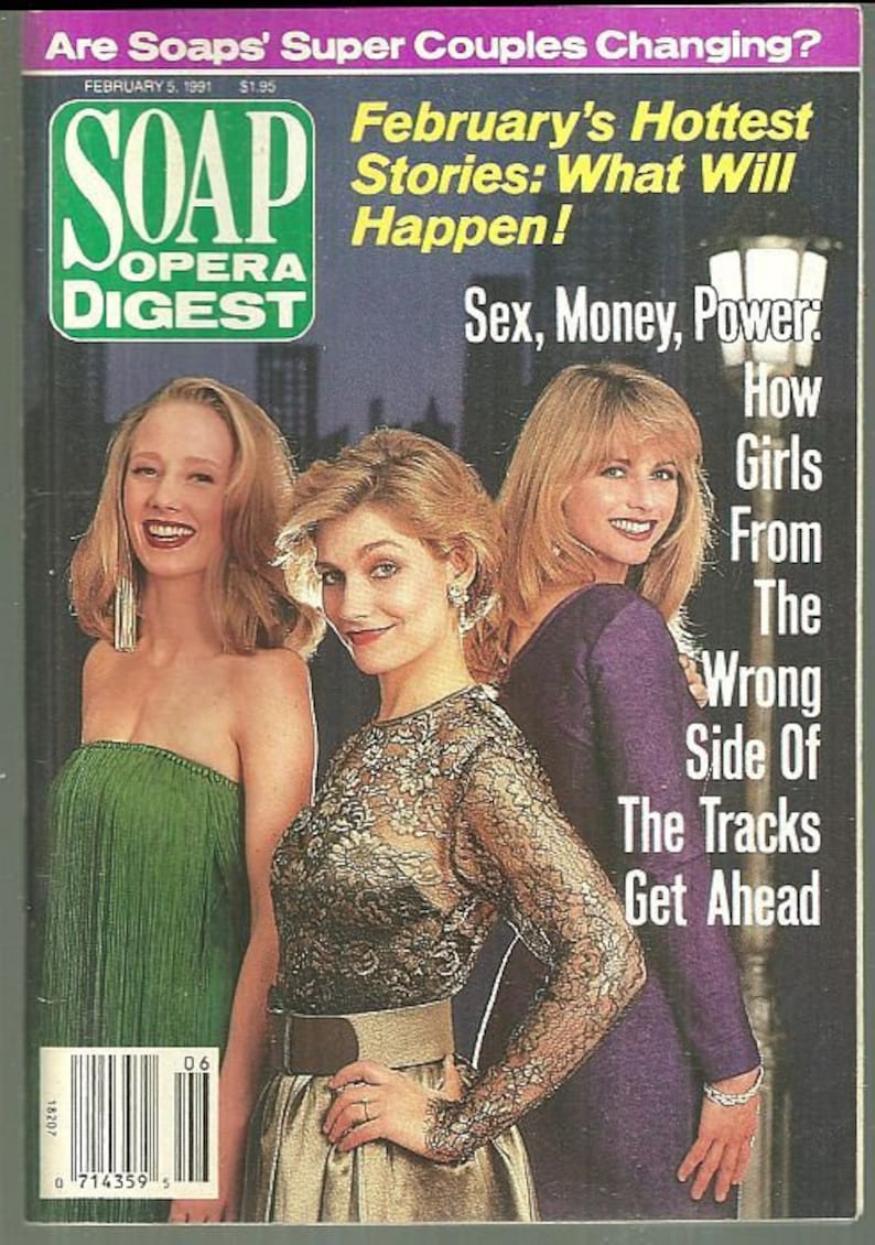 Soap Opera Digest Magazine 1991 Issues General Hospital Days of Our ...