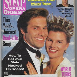 Soap Opera Digest Magazine 1991 Issues General Hospital Days of Our ...