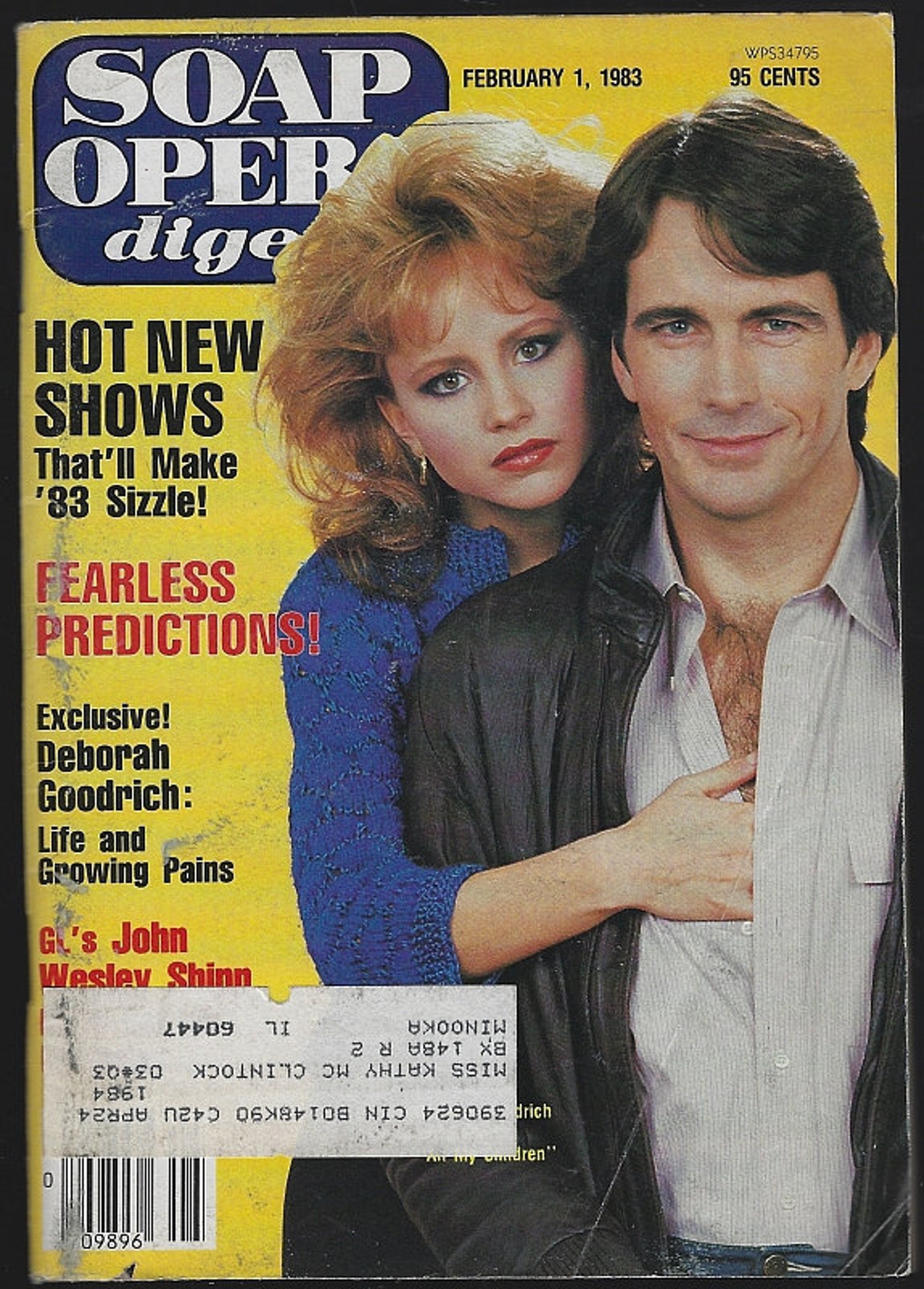 Soap Opera Digest Magazine 1983 One Life to Live General - Etsy