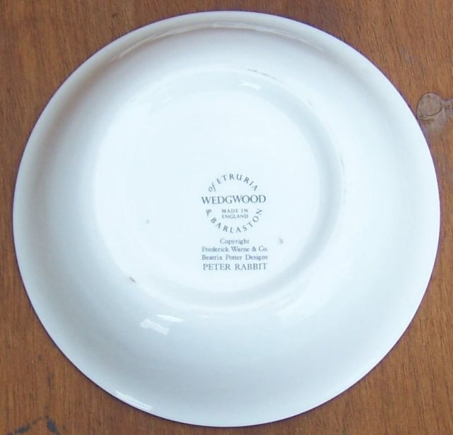 Peter Rabbit Child's Bowl Old Mrs. Rabbit Beatrix Potter Design ...