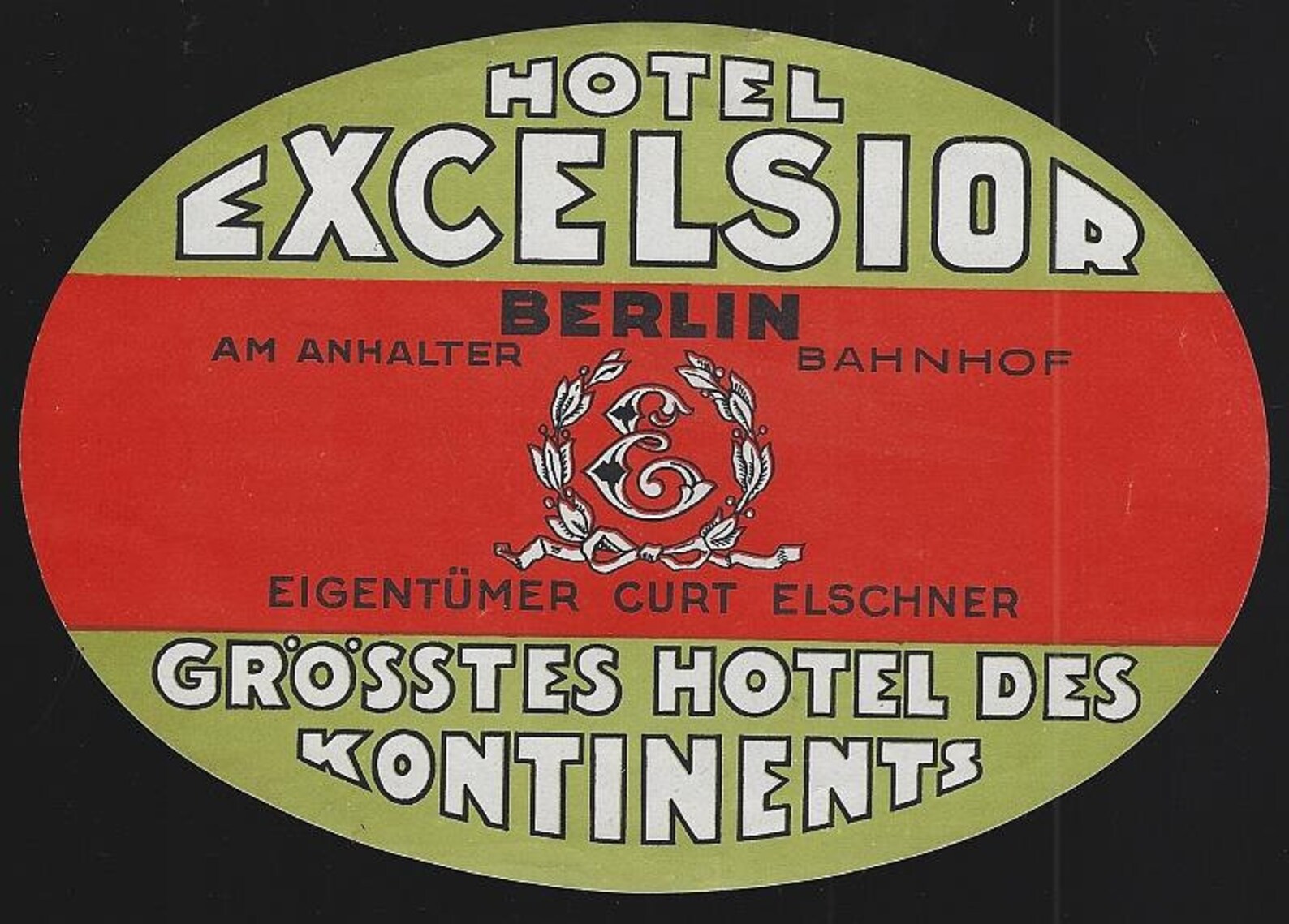 Germany Vintage Hotel Luggage Labels Berlin, Koln, Dresden, European ...