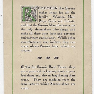 Imported Hosiery for Sorosis Shoe Patrons Victorian Trade Folder - Etsy