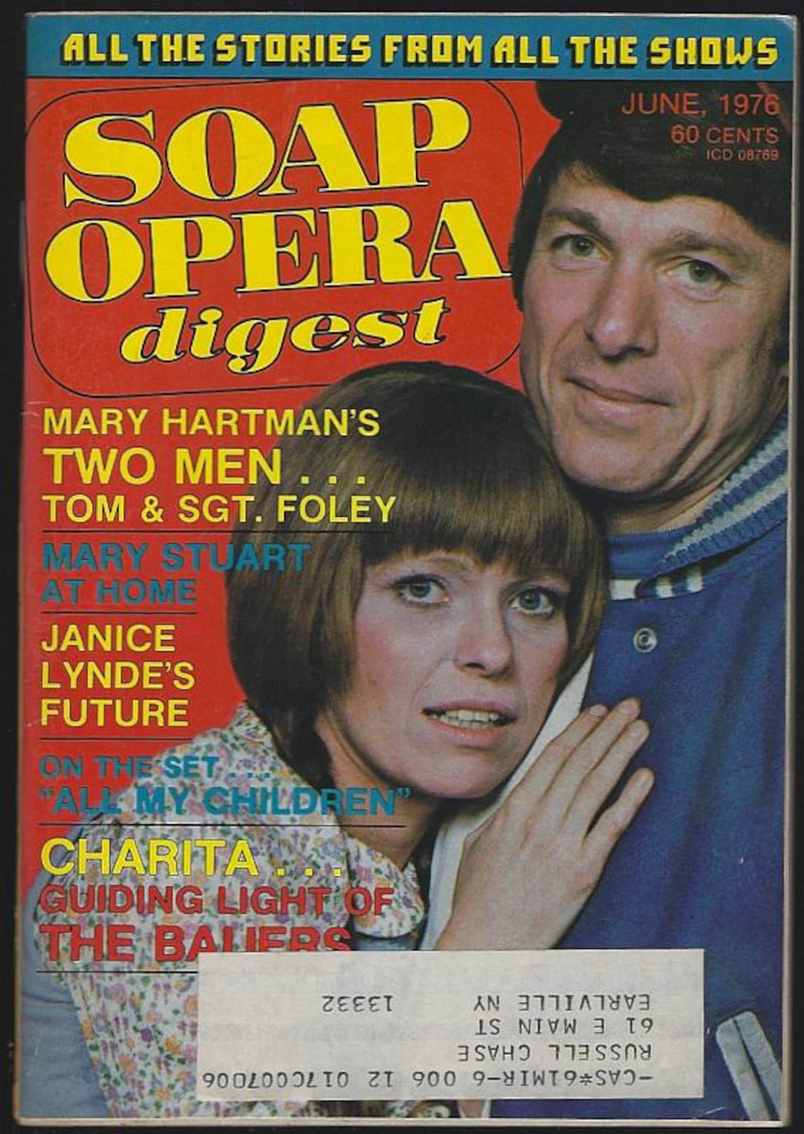 Soap Opera Digest Magazines 1976 Ryan's Hope, Love of Life, as the ...
