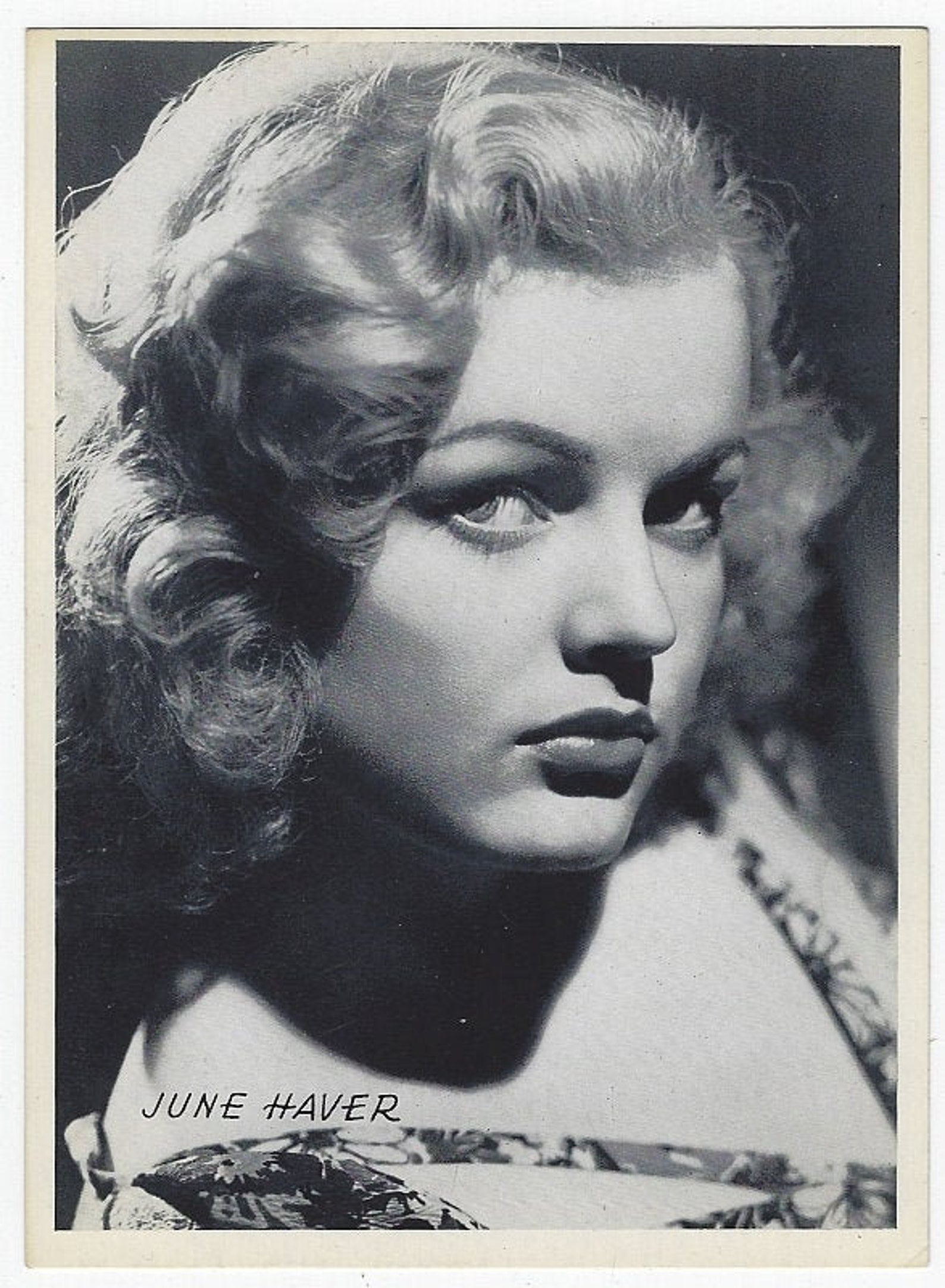 June Haver Actress Real Photo Postcard and Photograph Lot Two | Etsy