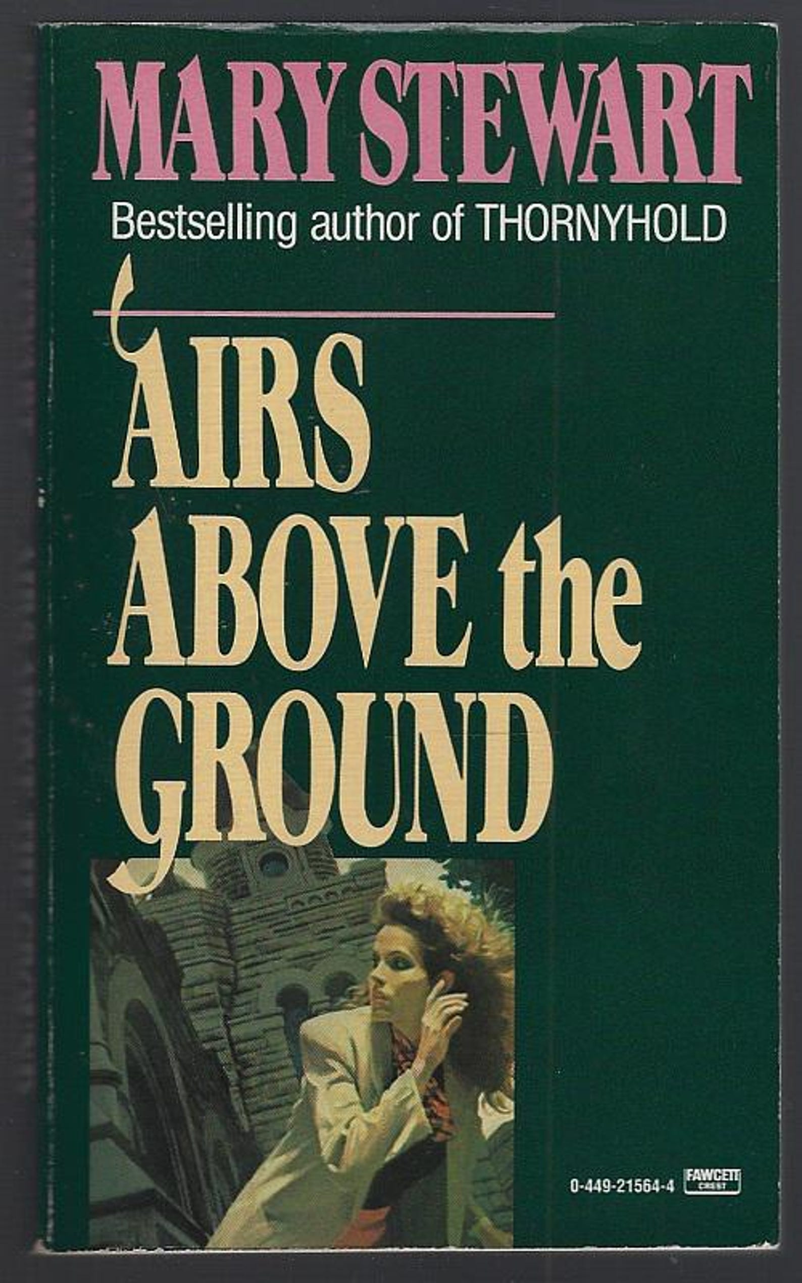 Mary Stewart Gothic Mysteries Vintage Paperbacks Airs Above the Ground ...