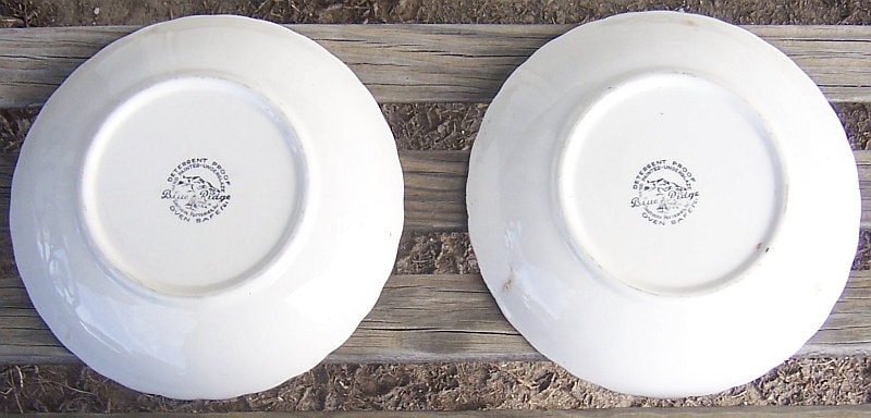 Blue Ridge China Amanda Pattern Cup and Saucer, Small Plate and Soup ...