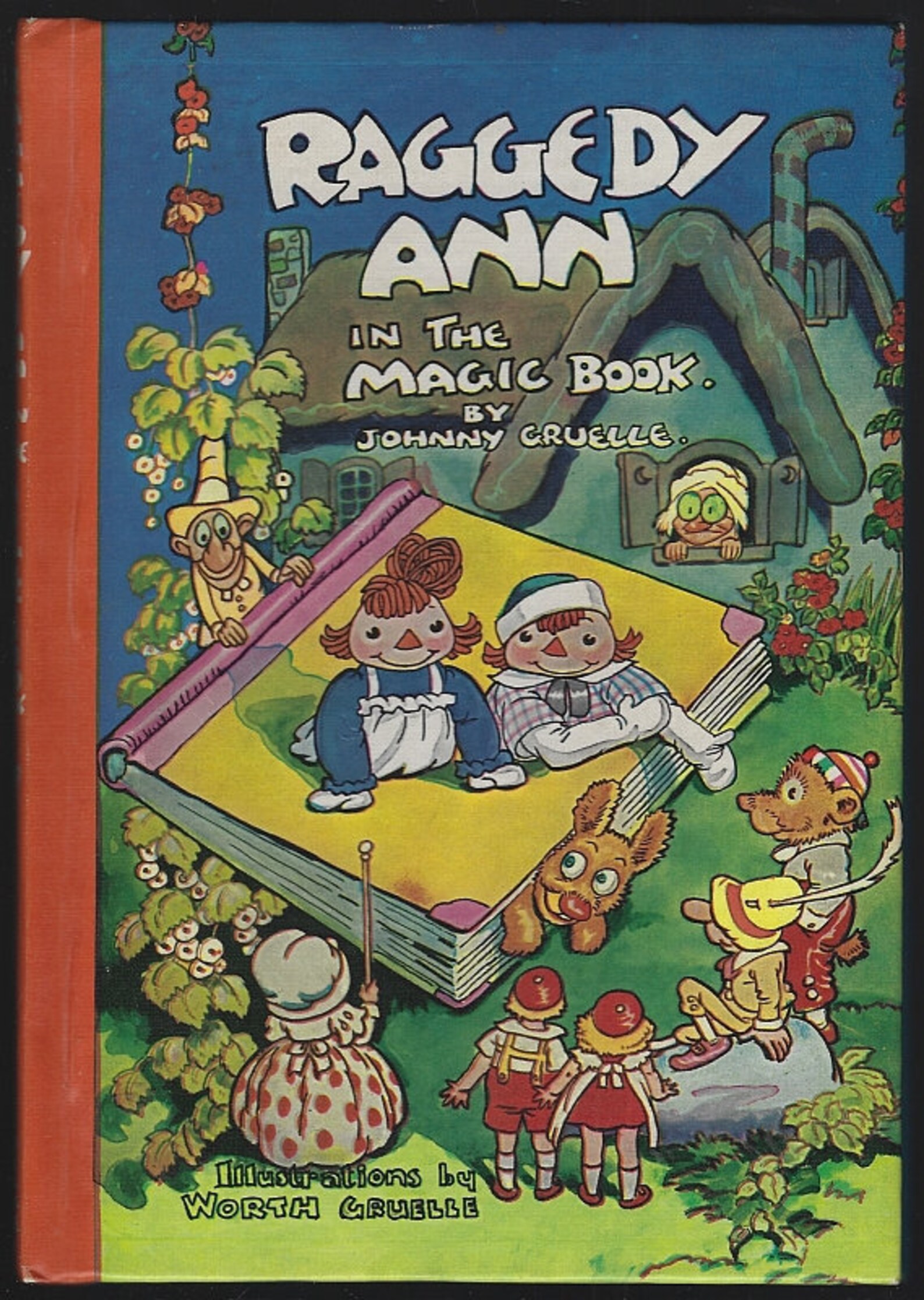 Raggedy Ann and Andy Books Johnny Gruelle Stories, Magic Book, Sunny ...