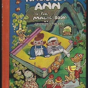 Raggedy Ann and Andy Books Johnny Gruelle Stories, Magic Book, Sunny ...