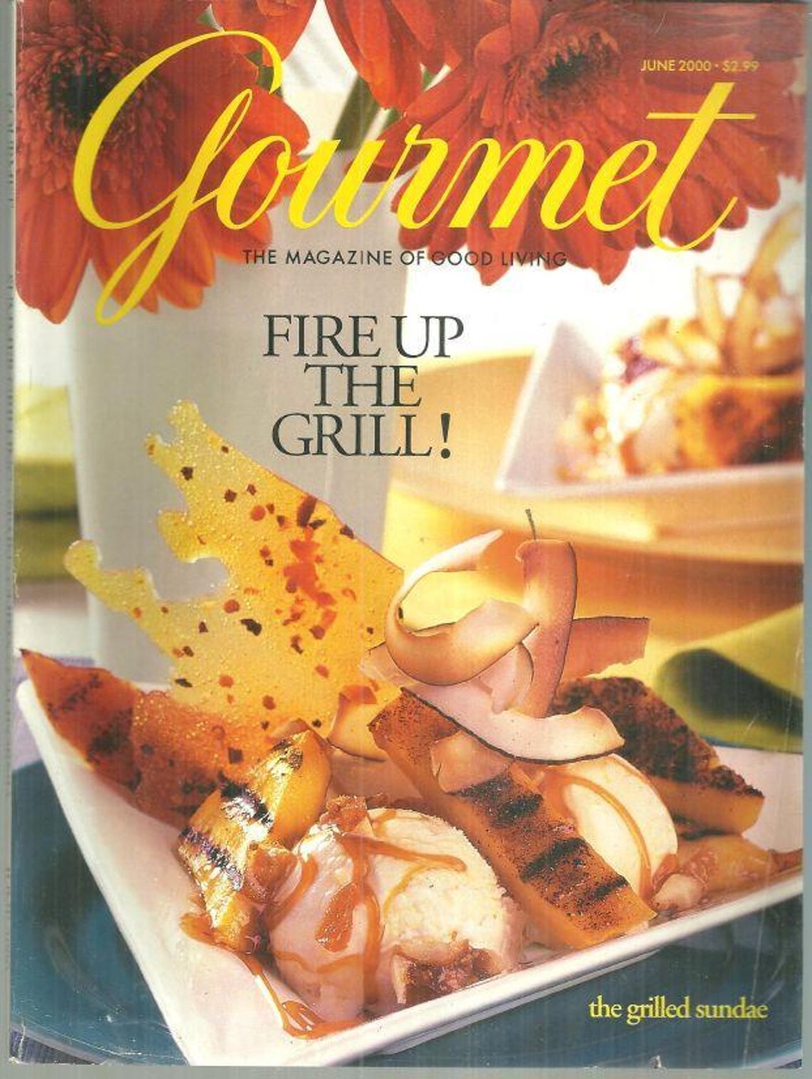 Gourmet Magazines May June 2000 Grilling Shrimp Queen Elizabeth Hotels ...