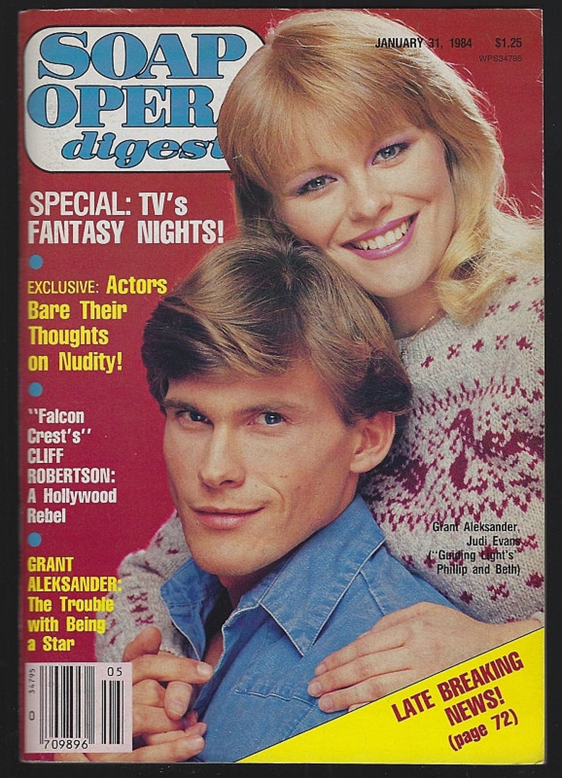 Soap Opera Digest Magazine 1984 All My Children Young Restless General ...