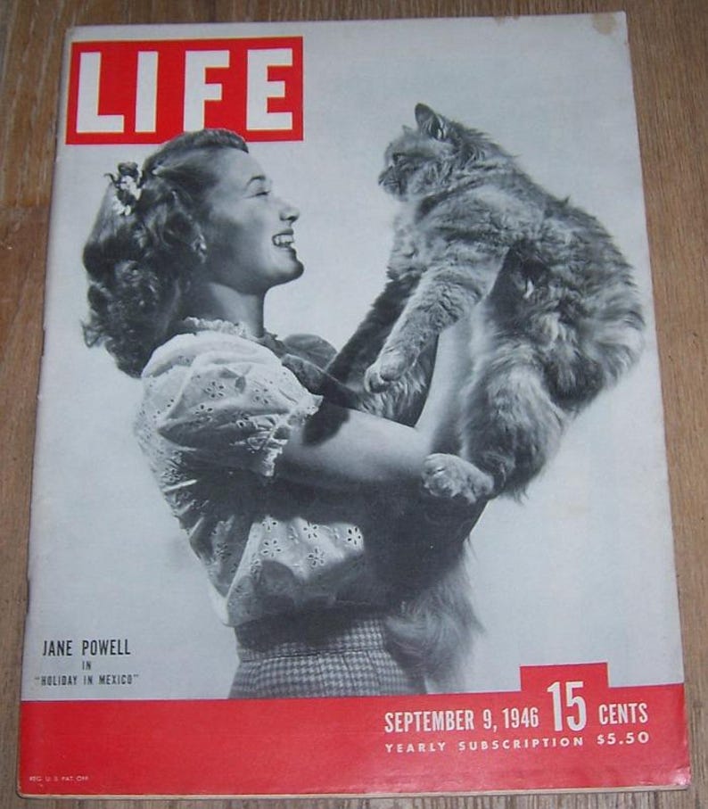Life Magazines 1946 January February March April July August September ...