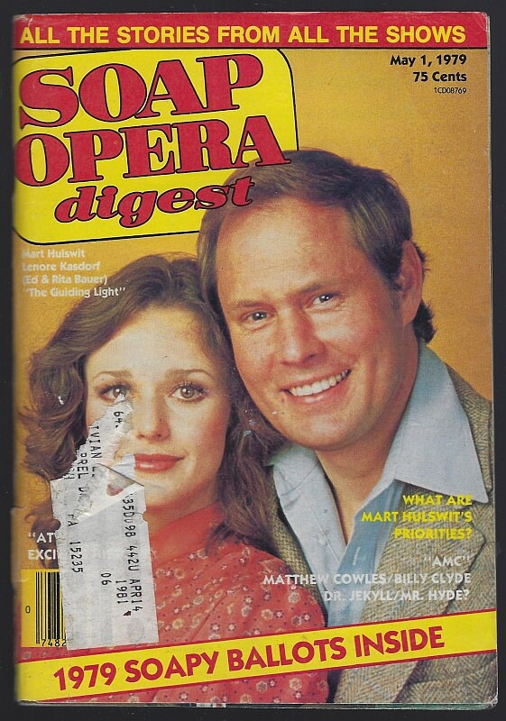 Soap Opera Digest Magazines 1979 Days of Our Lives, Young and Restless ...
