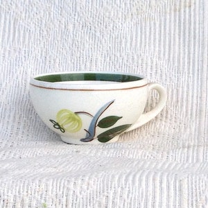 Blue Ridge Pottery Forest Fruit Pattern Dinner Plates and Cup Vintage ...