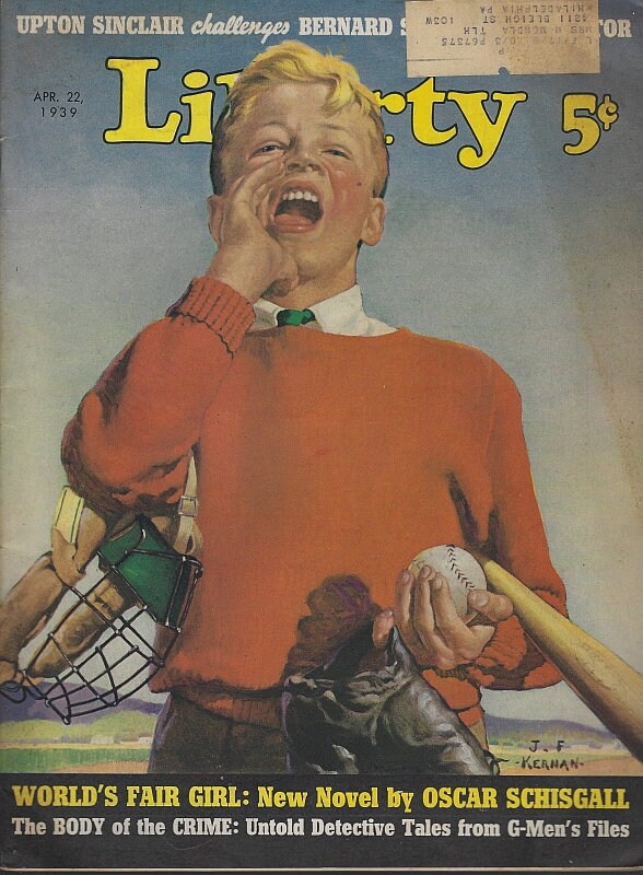 Liberty Magazines for Liberals With Common Sense March 1939, April 1939 ...