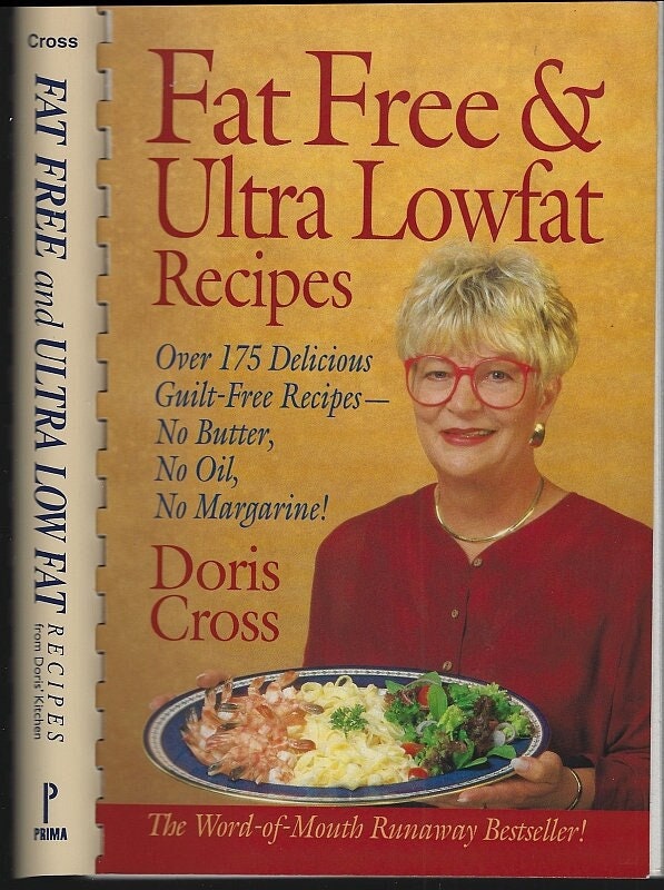 Healthy Cookbooks by Doris Cross Ultra Low Fat Recipes and Diet Recipes ...