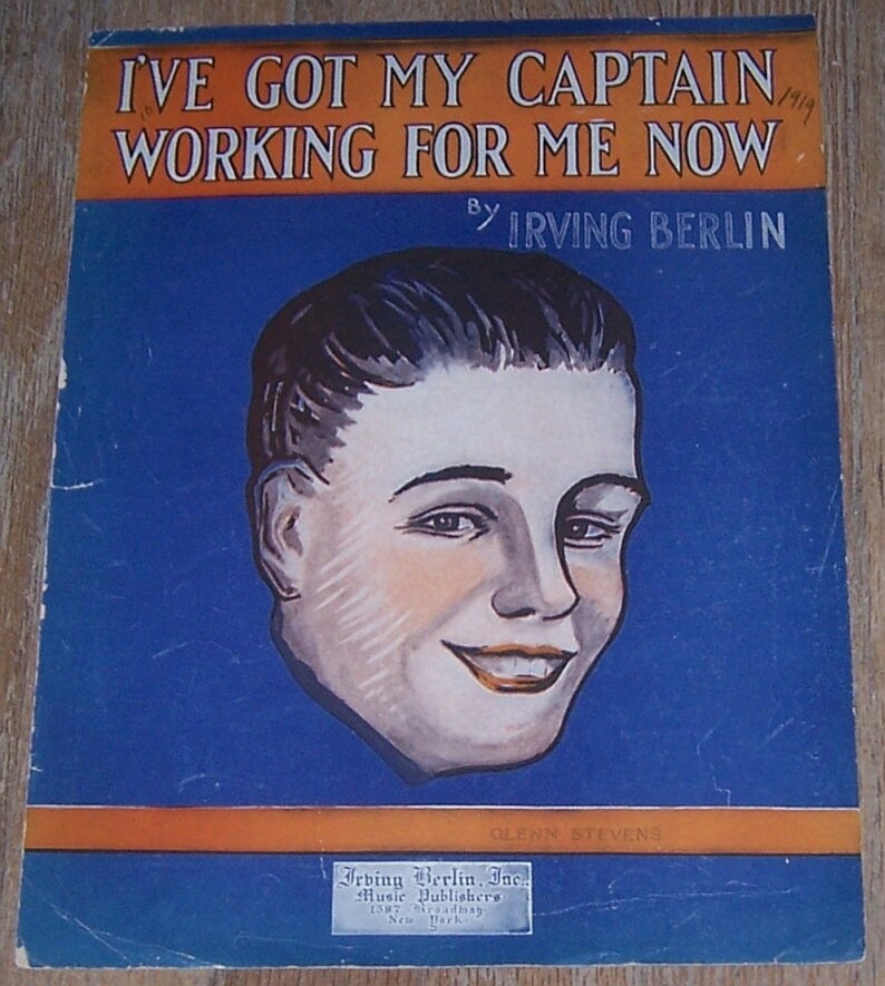 Military Sheet Music World War I World War II Irving Berlin, Johnny ...