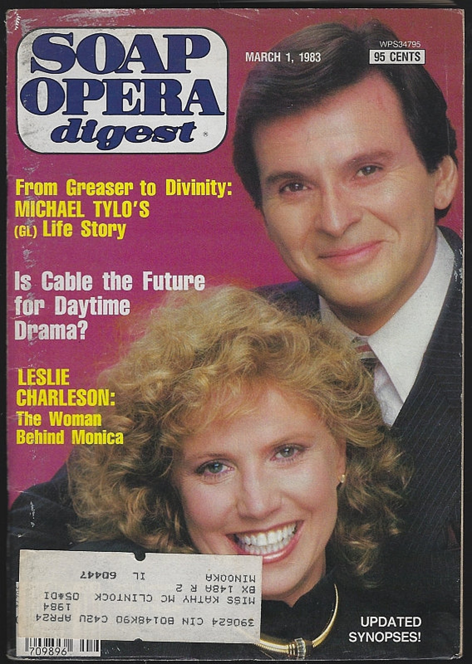 Soap Opera Digest Magazine 1983 One Life to Live General - Etsy