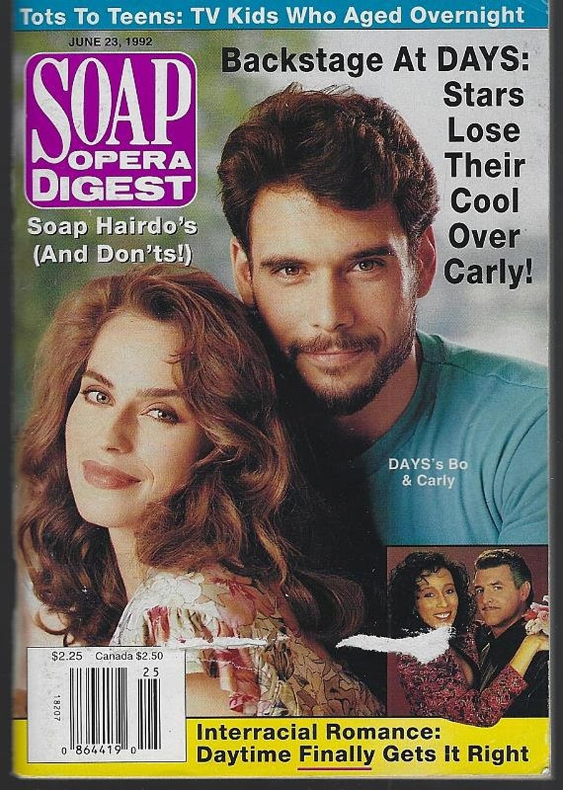 Soap Opera Digest Magazine 1992 General Hospital Young and - Etsy