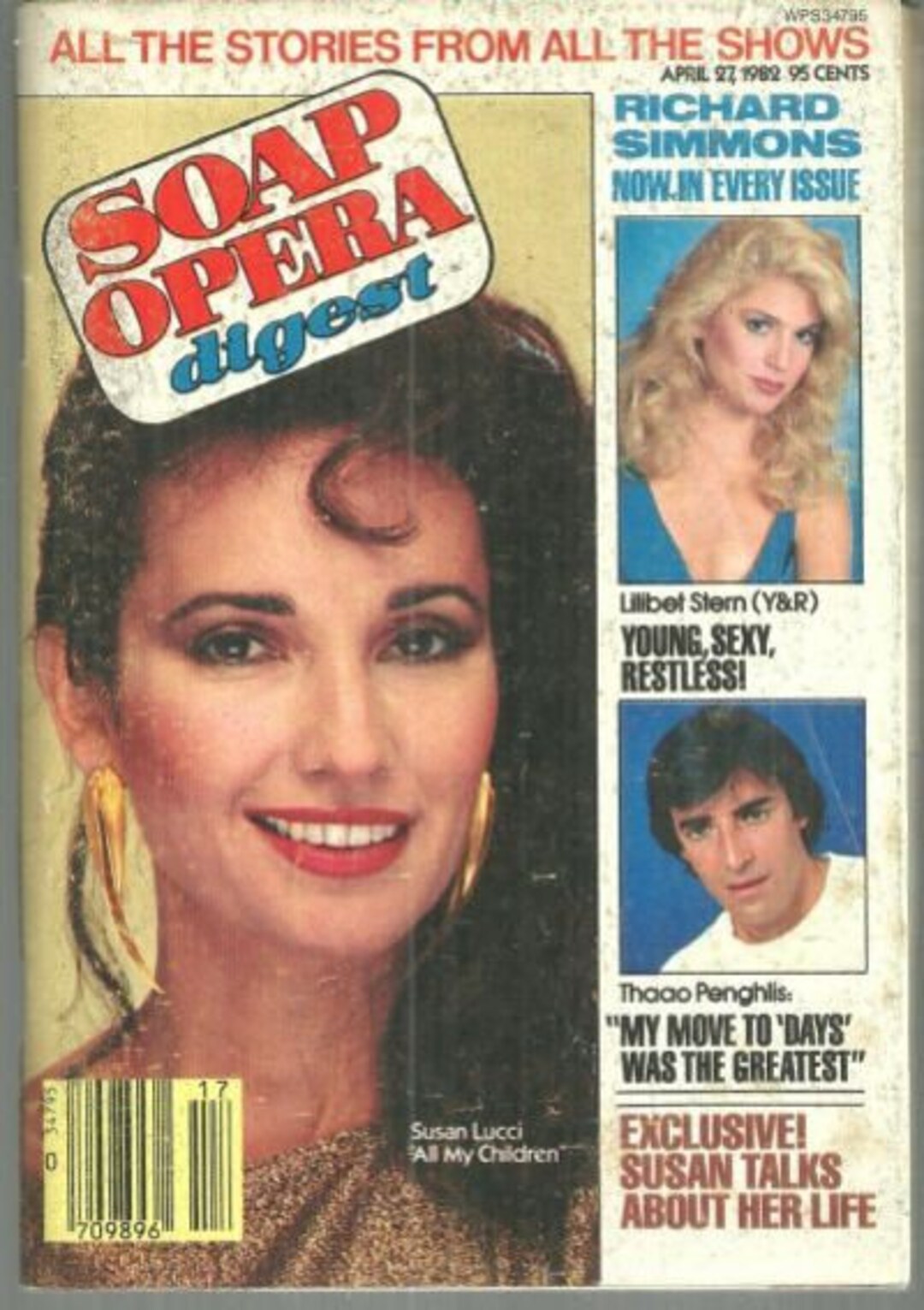 Soap Opera Digest Magazines 1982 General Hospital Young Restless Days ...