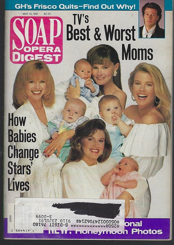 Soap Opera Digest Magazine 1991 Issues General Hospital Days of Our ...