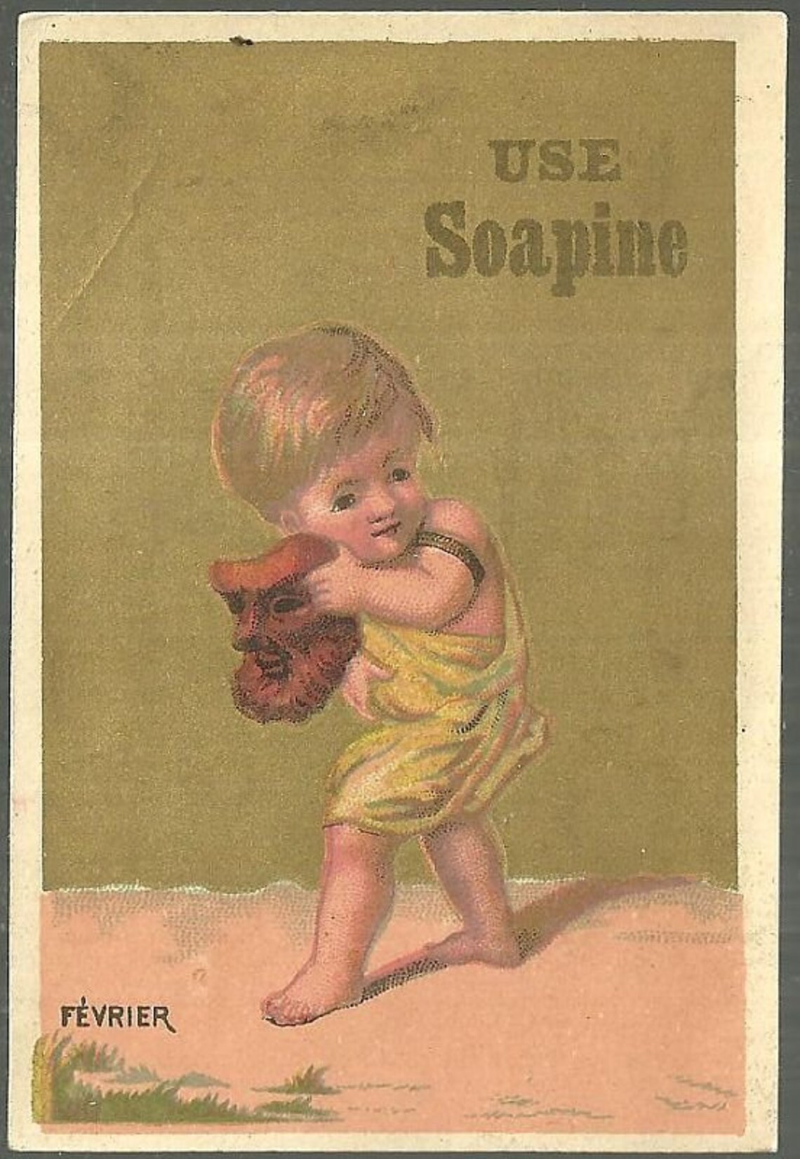 Victorian Trade Cards for Soapine Cute Boy and Months of the Year ...