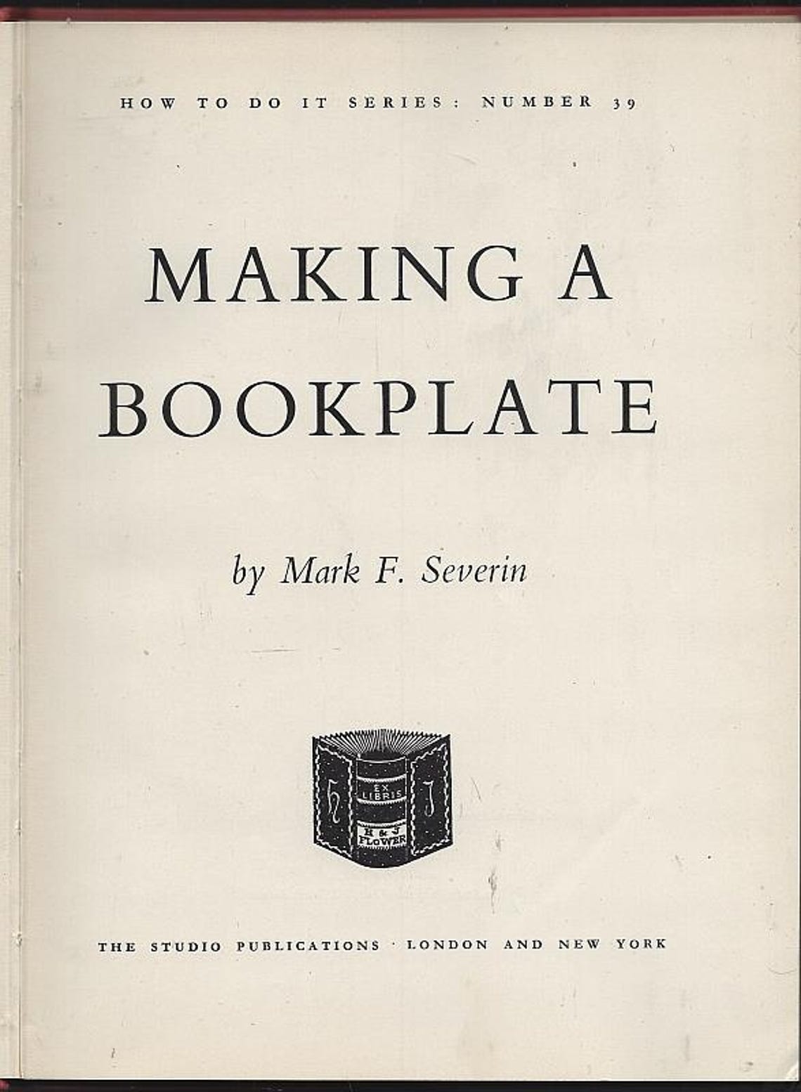 Designing a Book Jacket, Making a Book Plate How to Do It Vintage ...