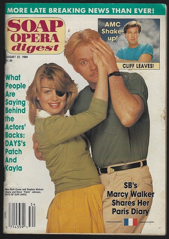 Soap Opera Digest Magazine 1989 General Hospital, Young and Restless ...