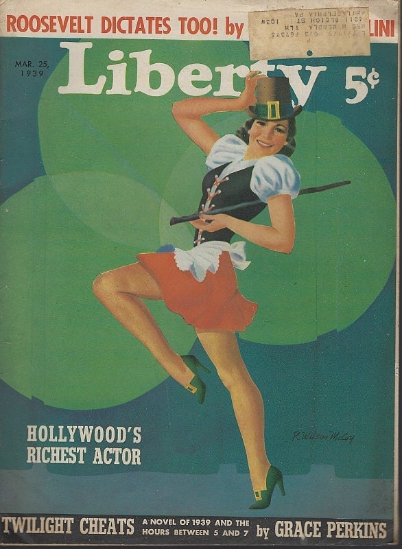Liberty Magazines for Liberals With Common Sense March 1939, April 1939 ...