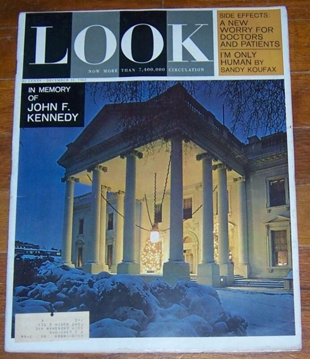 Look Magazine December 31, 1963 Presidents Christmastime Christmas in ...