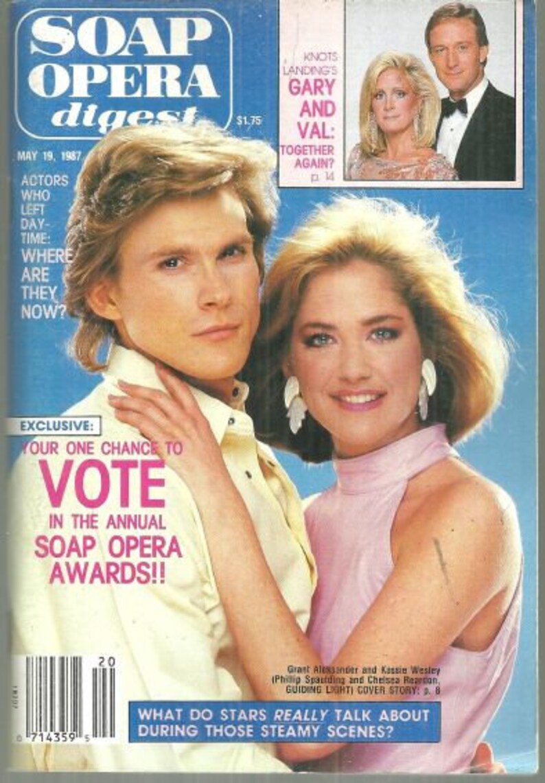 Soap Opera Digest Magazine 1987 Issues as the World Turns - Etsy