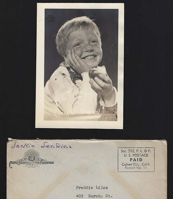 Vintage Original Studio Signed Photograph of Actors With Movie Studio ...