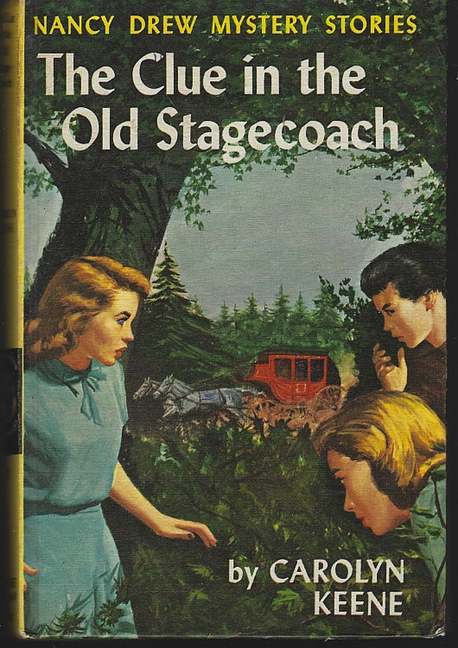 Vintage Nancy Drew Books Matte Yellow Covers - Etsy