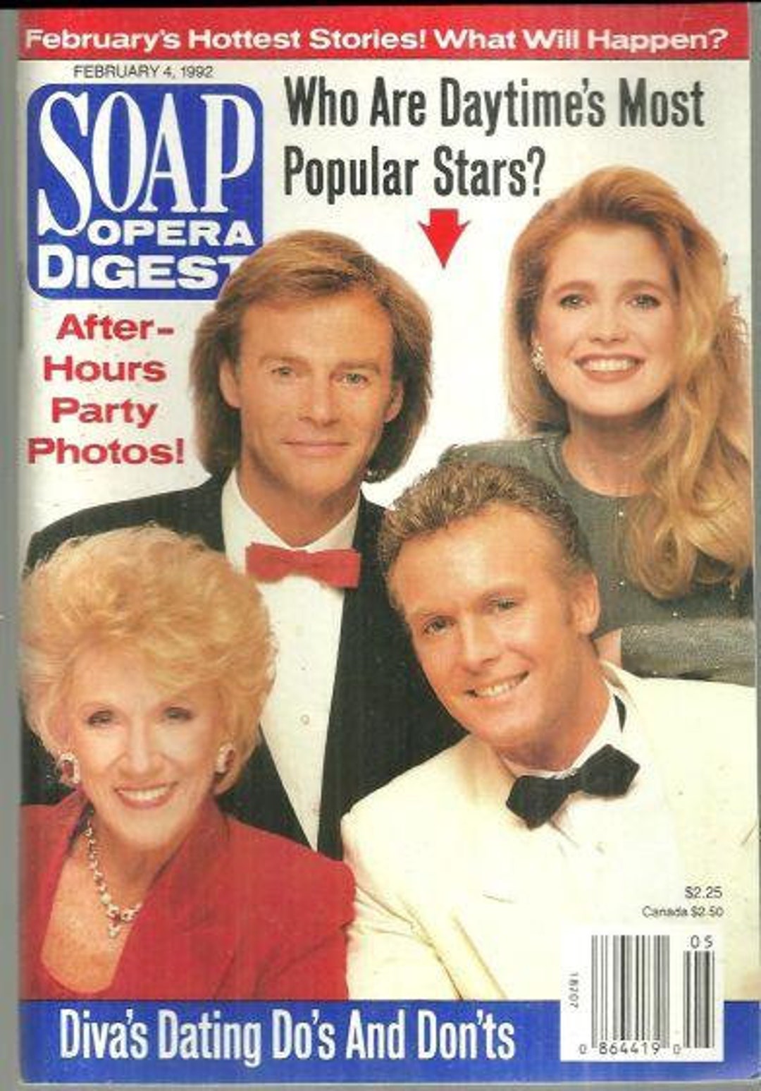 Soap Opera Digest Magazine 1992 General Hospital, Young and Restless ...