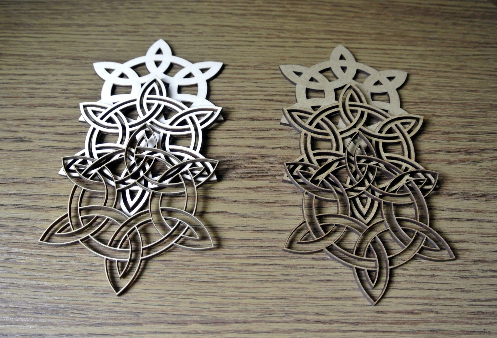 W - Celtic Knot 08 - Cnc (laser, Router), Scroll Saw Pattern (svg, Dxf ...