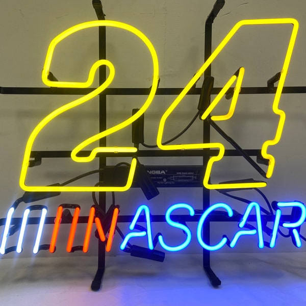 Neon Nascar Sign - Etsy