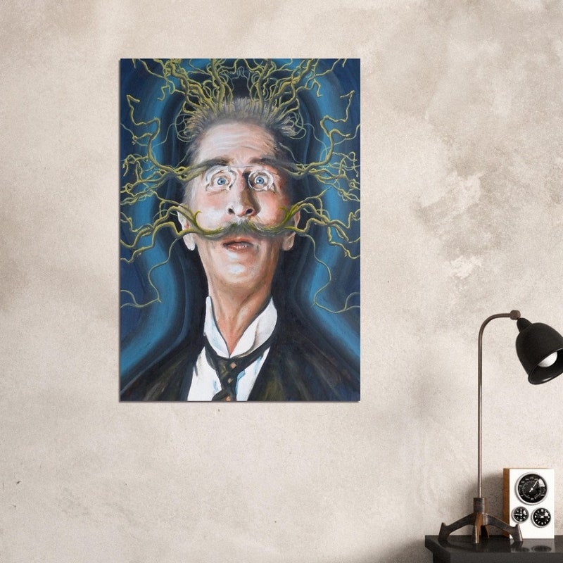 Abstract Grandpa Poster - Etsy