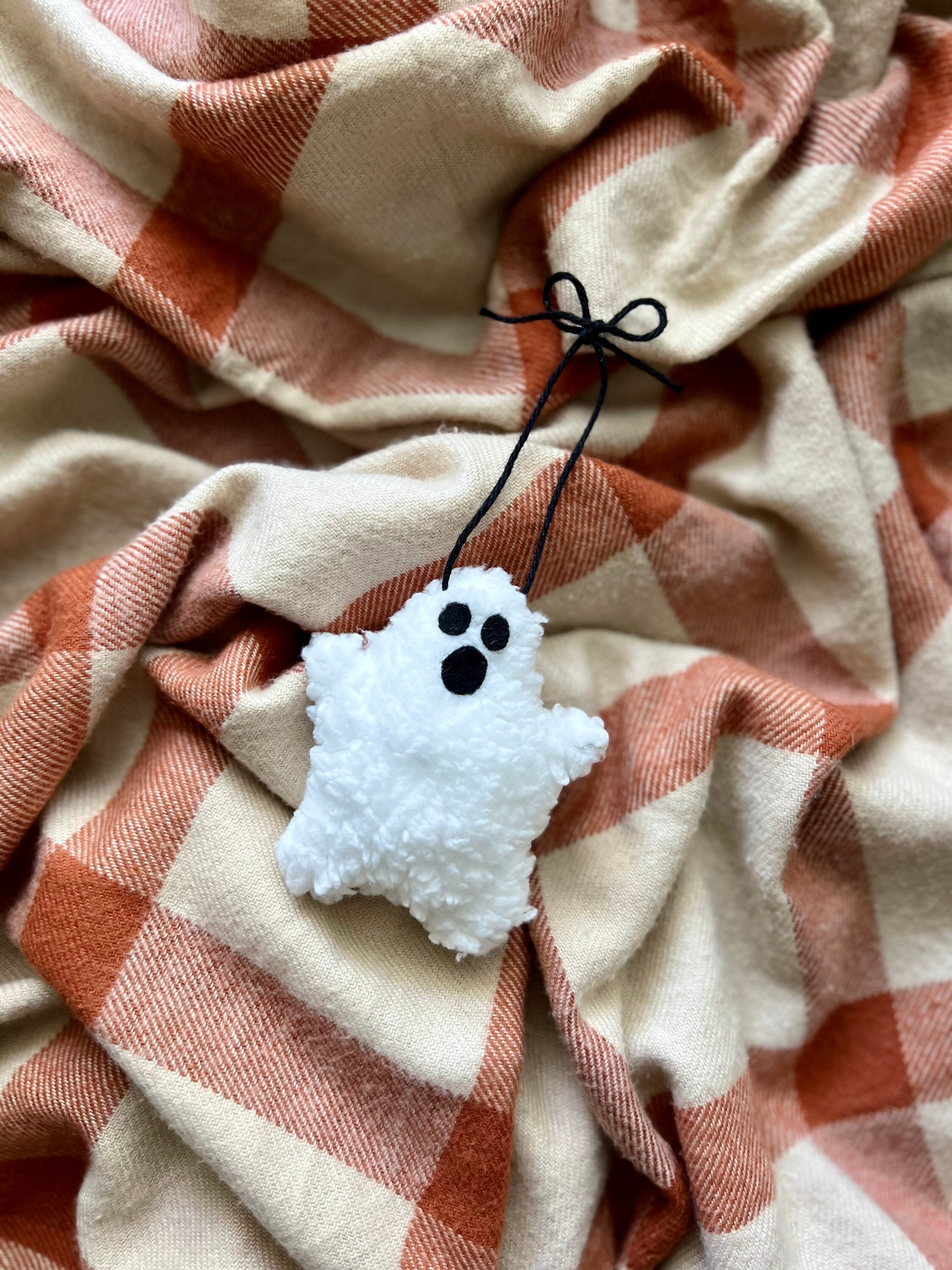 Sherpa Ghost Car Mirror Hanger Halloween Car Mirror Hanger - Etsy