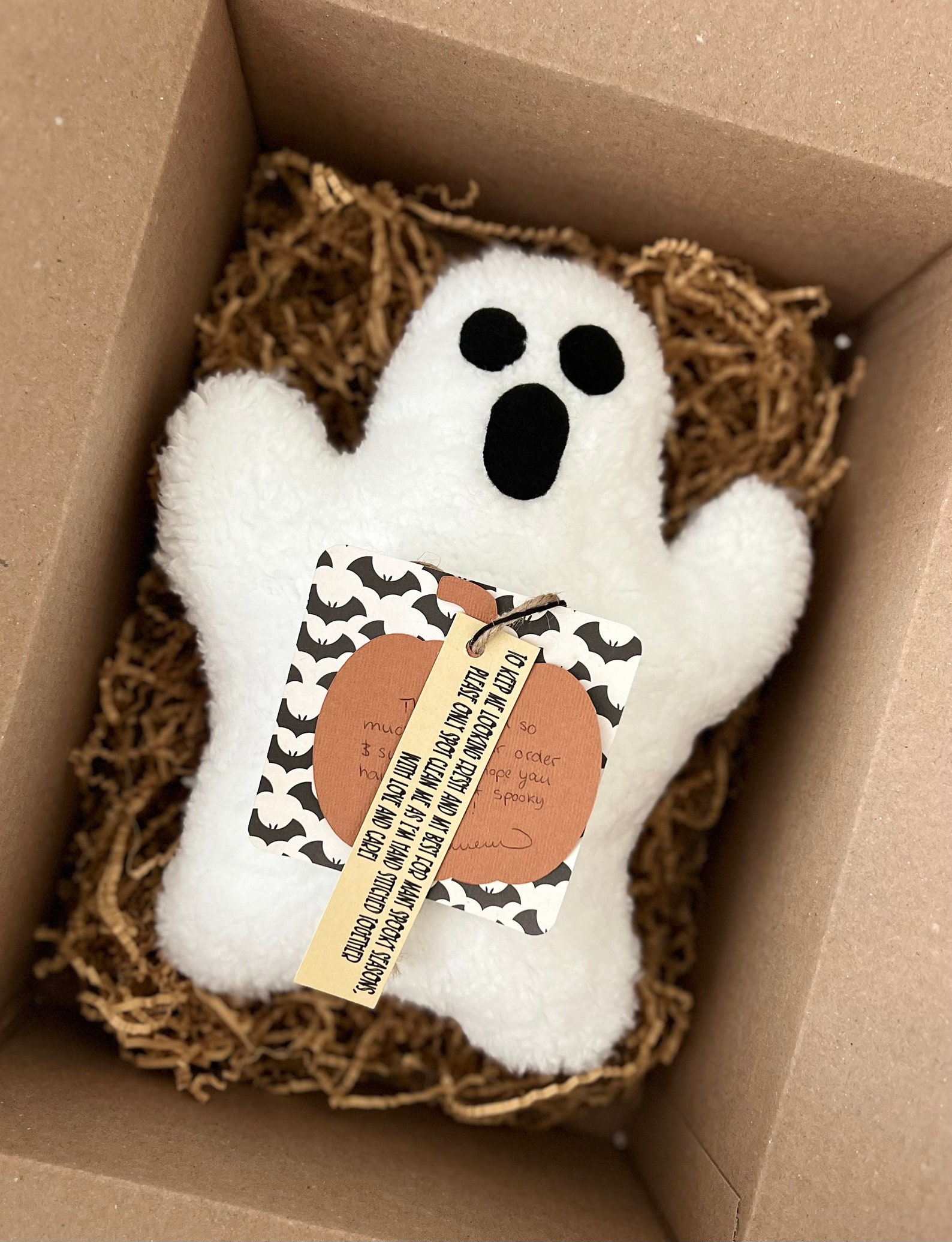 Plush Sherpa Ghost Pillow Halloween Pillows Halloween & - Etsy