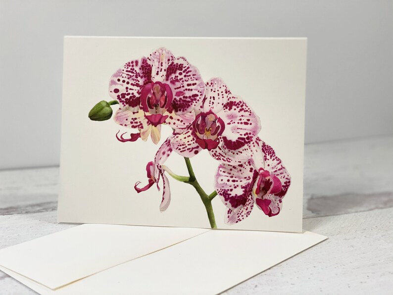 Orchid III Card - Etsy