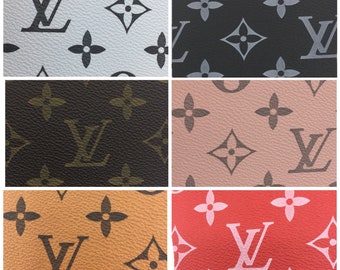 Repurposed Louis Vuitton Faux Leather Fabric | Paul Smith